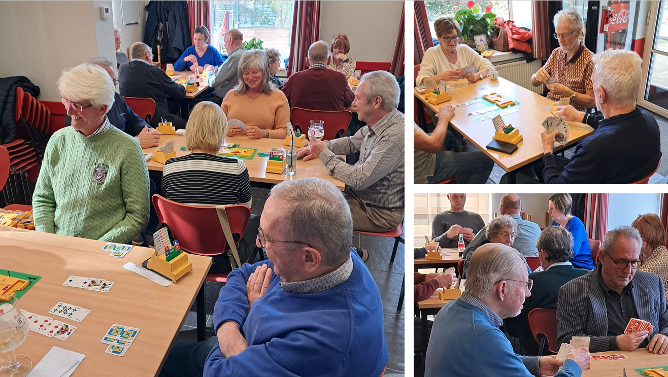 Wie graag kaart, speelt bridge - Gingelom